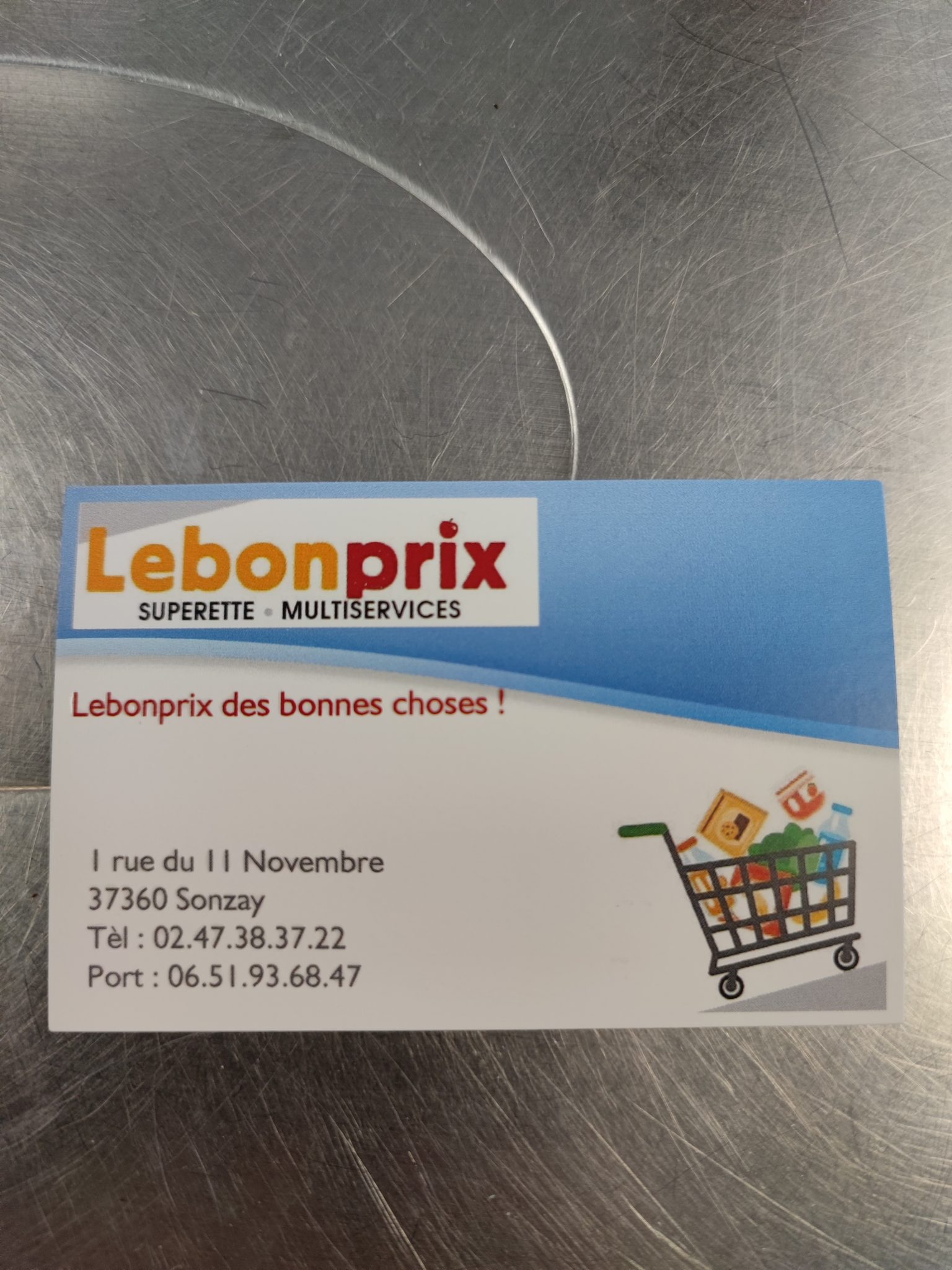 LE BON PRIX - Commune de Sonzay