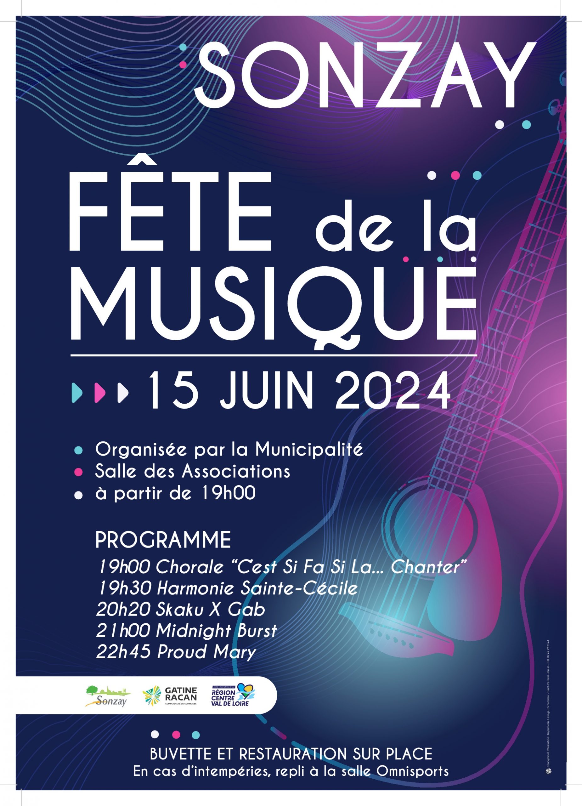 FÊTE DE LA MUSIQUE 2024 - Commune de Sonzay
